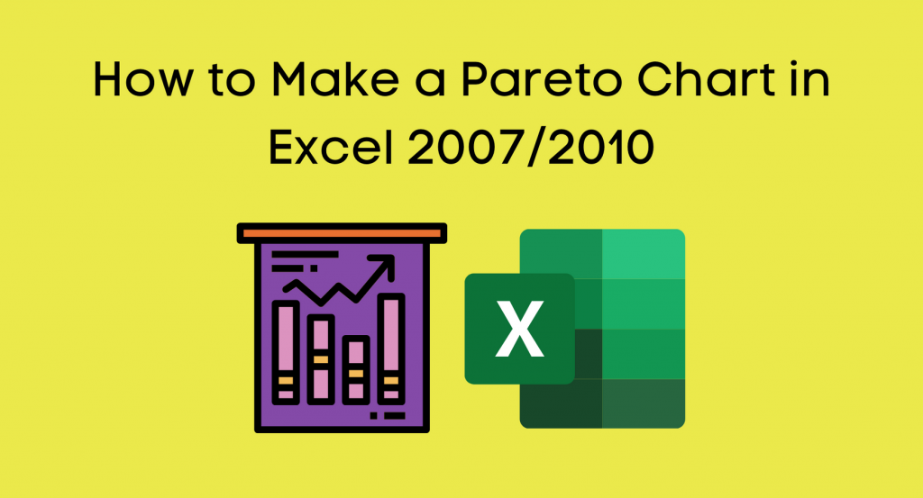 How To Make A Pareto Chart In Excel 2007 2010 How To Make A Pareto Chart In Excel 2007 2010
